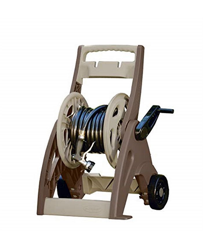 Suncast Hosemobile Reel Cart Hose Caddy Bronze and Taupe - Macy's