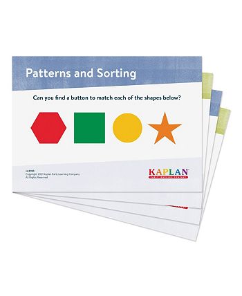 Kaplan Early Learning Patterns and Sorting School Readiness Math Toolbox - Macy's
