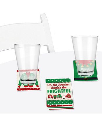 Big Dot of Happiness Ugly Sweater - Funny Holiday & Christmas Party ...