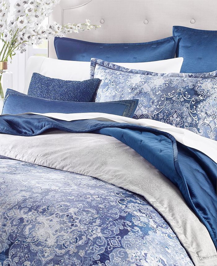 Hotel Collection Heirloom Tapestry 3-Pc. Comforter Set, Full/Queen ...