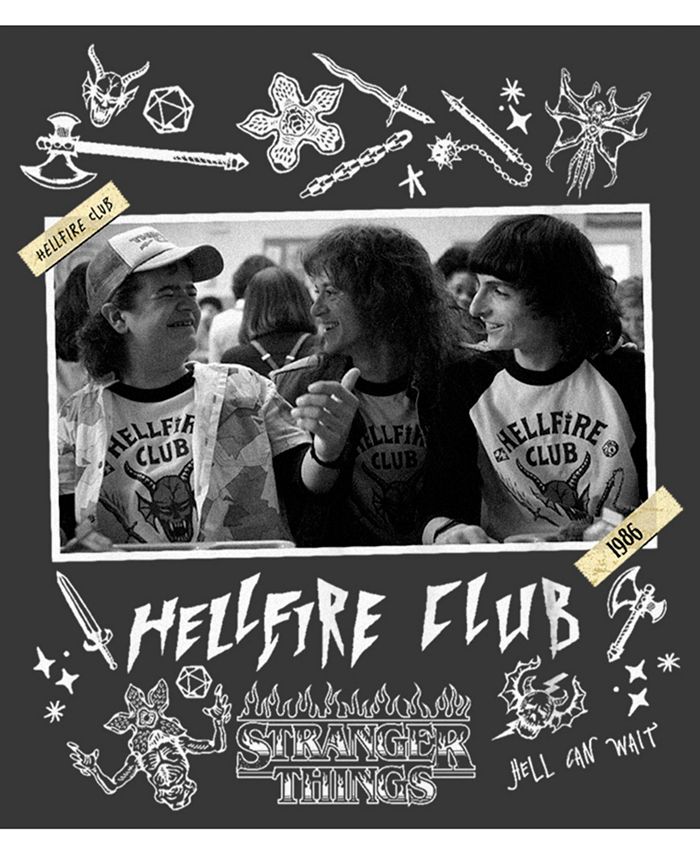 Netflix Boy's Stranger Things Hellfire Club Members Child T-Shirt - Macy's