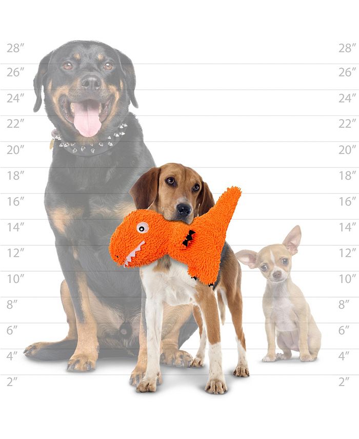 Mighty Microfiber Ball Med T-Rex, Dog Toy - Macy's