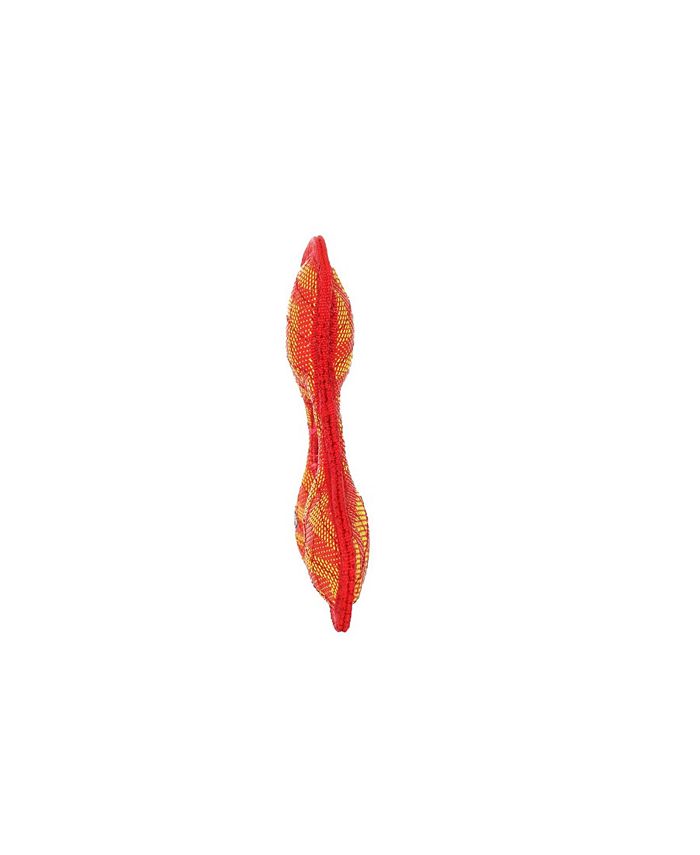 DuraForce Jr TriangleRing ZigZag Red-Red, Dog Toy - Macy's