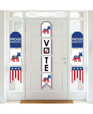 Big Dot of Happiness Democrat Election Vertical Banners Political Wall ...