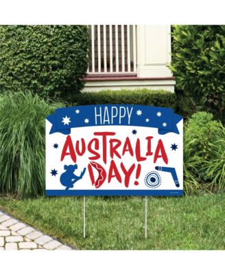 Big Dot of Happiness Australia Day - G'Day Mate Aussie Party Yard Sign ...