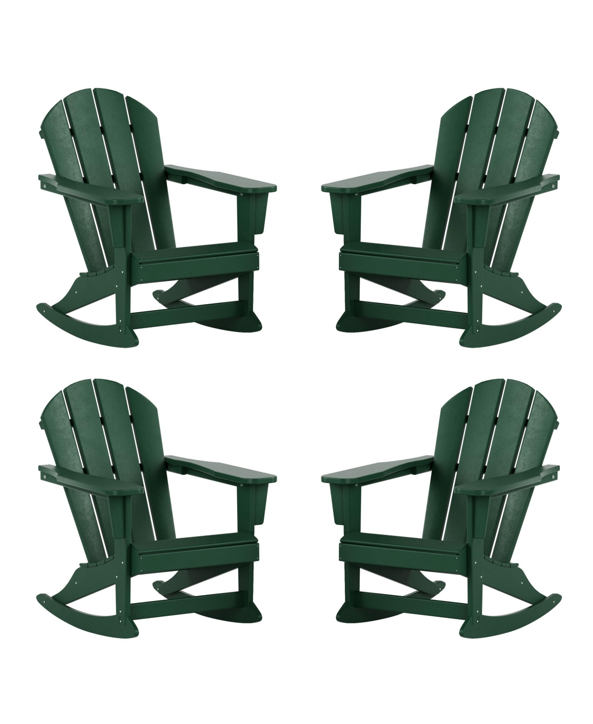 Click here for WestinTrends Outdoor Adirondack Rocking Chair (Set... prices