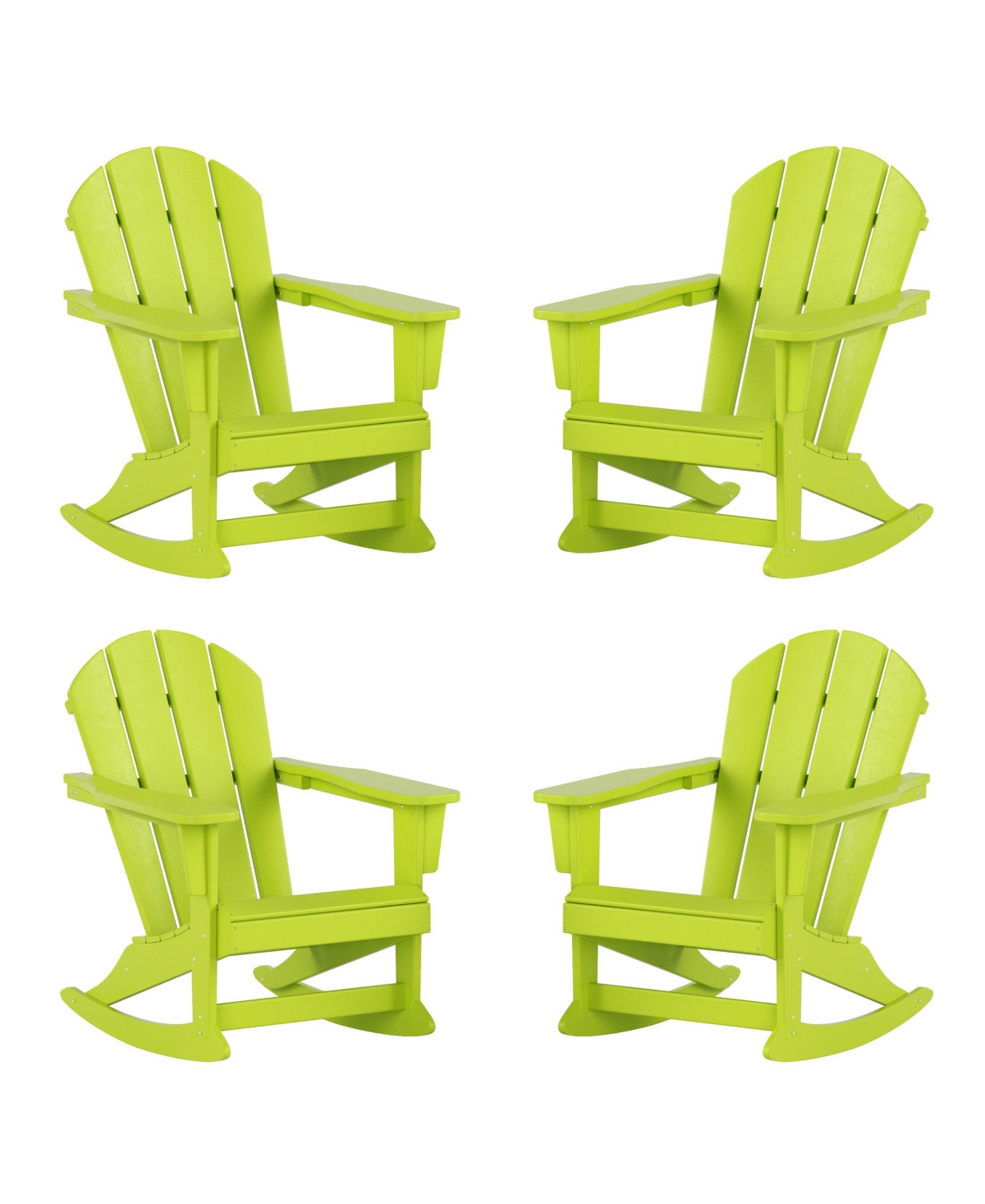 Click here for WestinTrends Outdoor Adirondack Rocking Chair (Set... prices