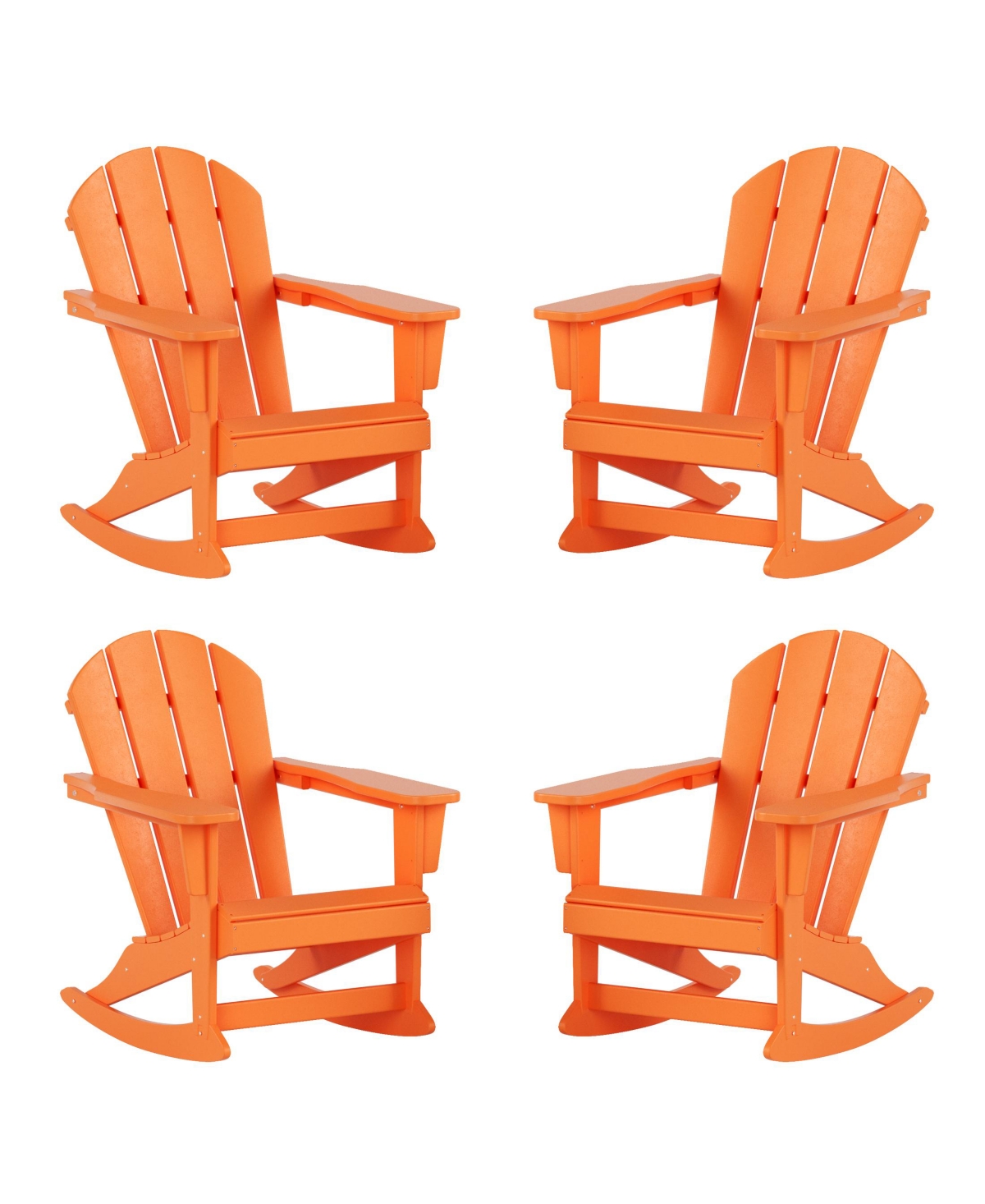 Click here for WestinTrends Outdoor Adirondack Rocking Chair (Set... prices