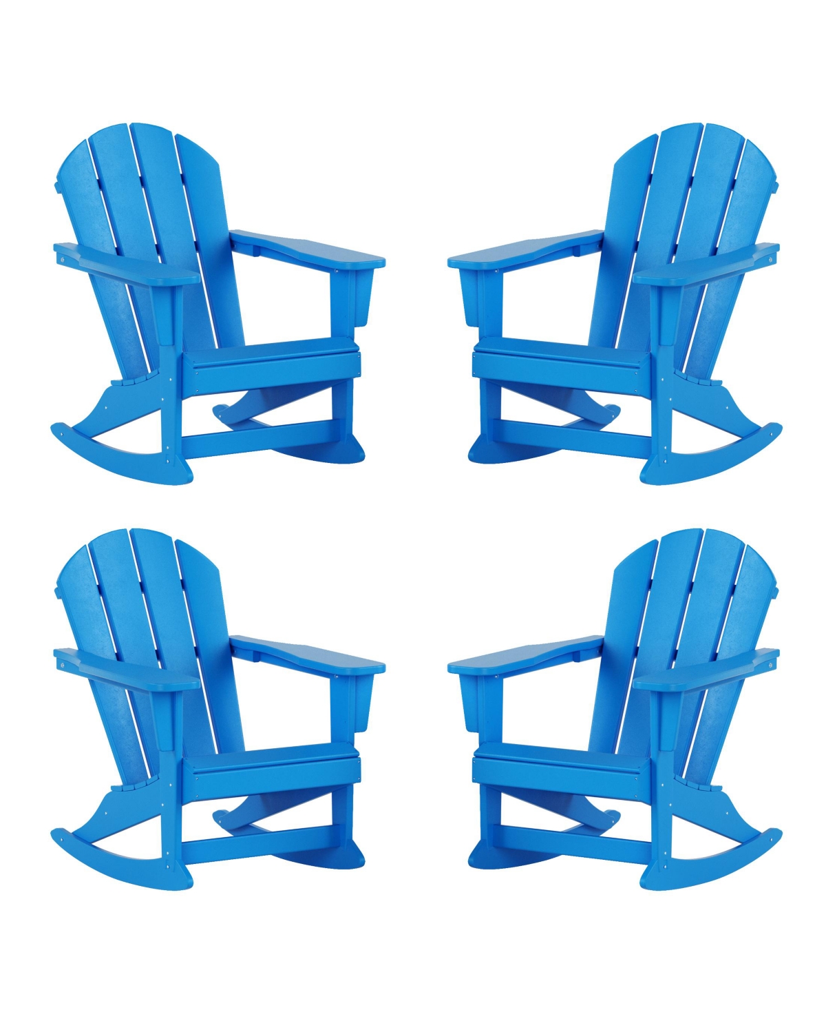 Click here for WestinTrends Outdoor Adirondack Rocking Chair (Set... prices