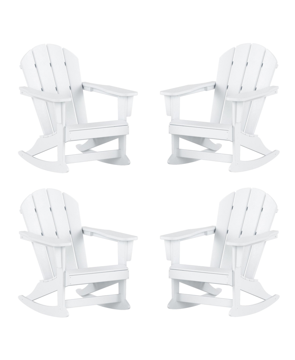 Click here for WestinTrends Outdoor Adirondack Rocking Chair (Set... prices