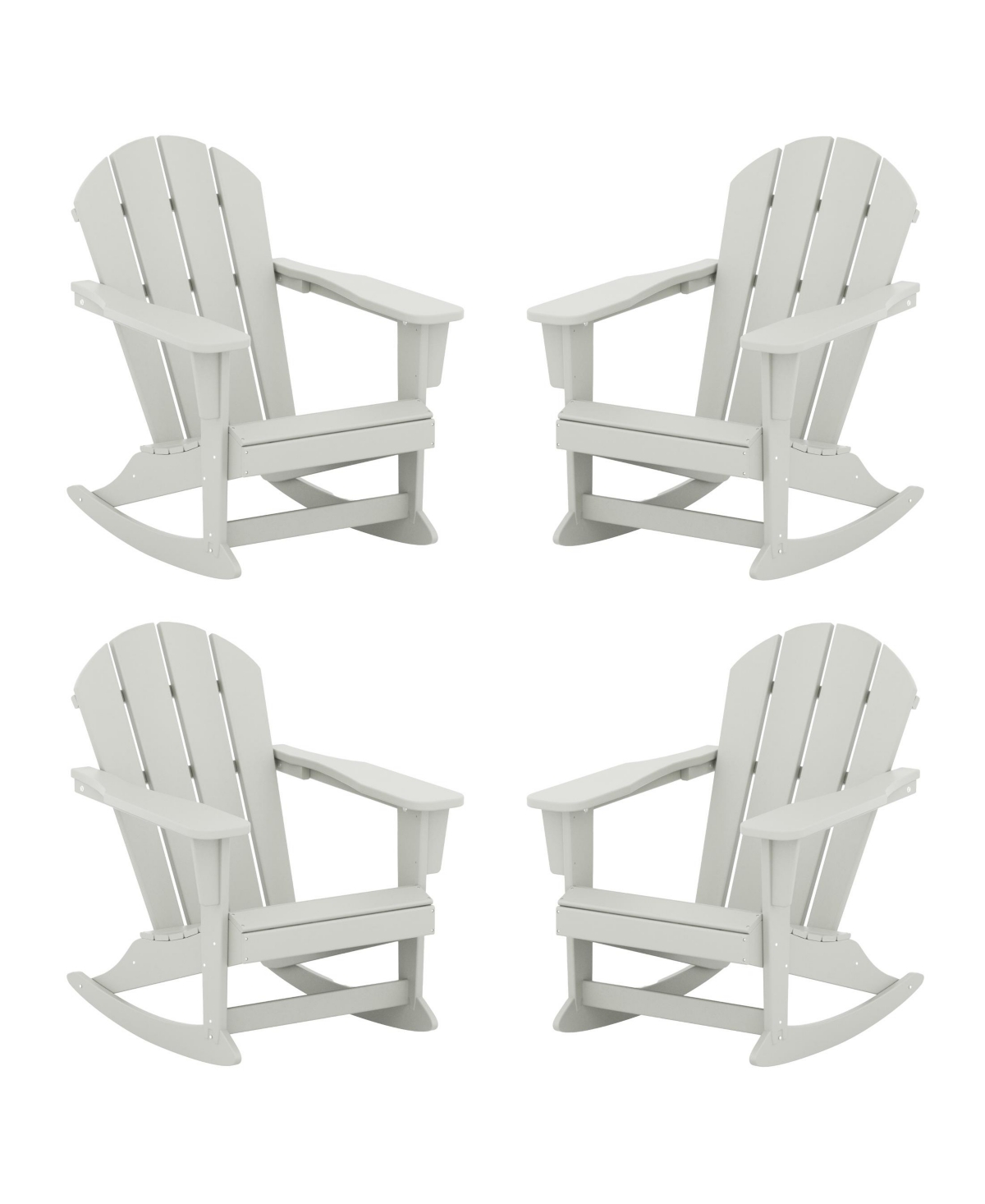 Click here for WestinTrends Outdoor Adirondack Rocking Chair (Set... prices