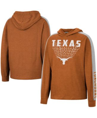 Big Boys Colosseum Heathered Texas Orange Texas Longhorns Wind Changes ...