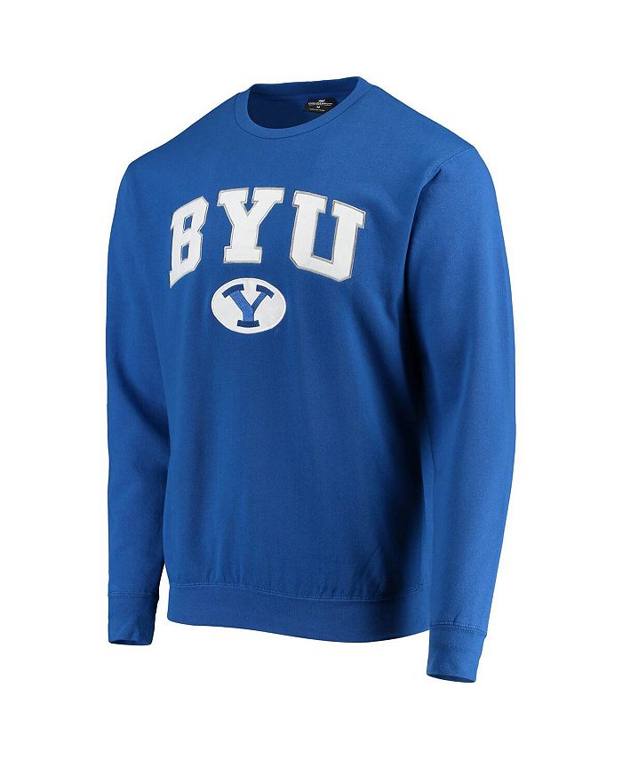 Colosseum Men's Royal BYU Cougars Team Arch & Logo Tackle Twill ...