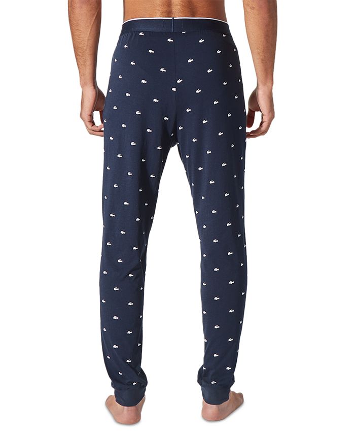 Lacoste Men's Printed Pajama Joggers - Macy's