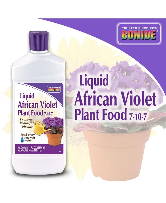Bonide African Violet Liquid Consentrate Plant Food, 8 fl oz - Macy's
