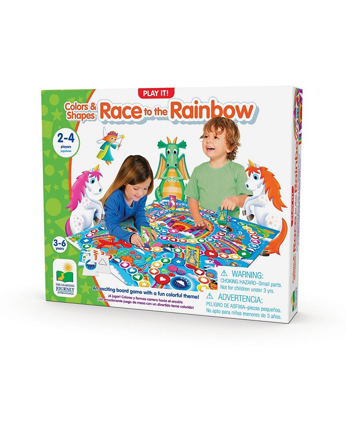 The Learning Journey Play It Colors Shapes Race to The Rainbow, 47 ...