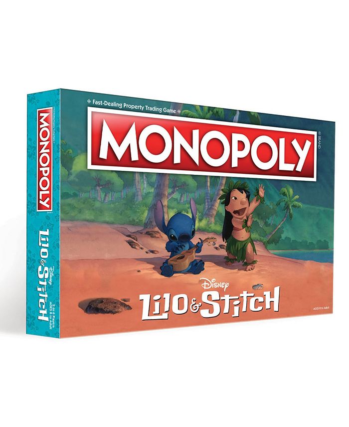 Monopoly Disney Lilo Stitch Game - Macy's