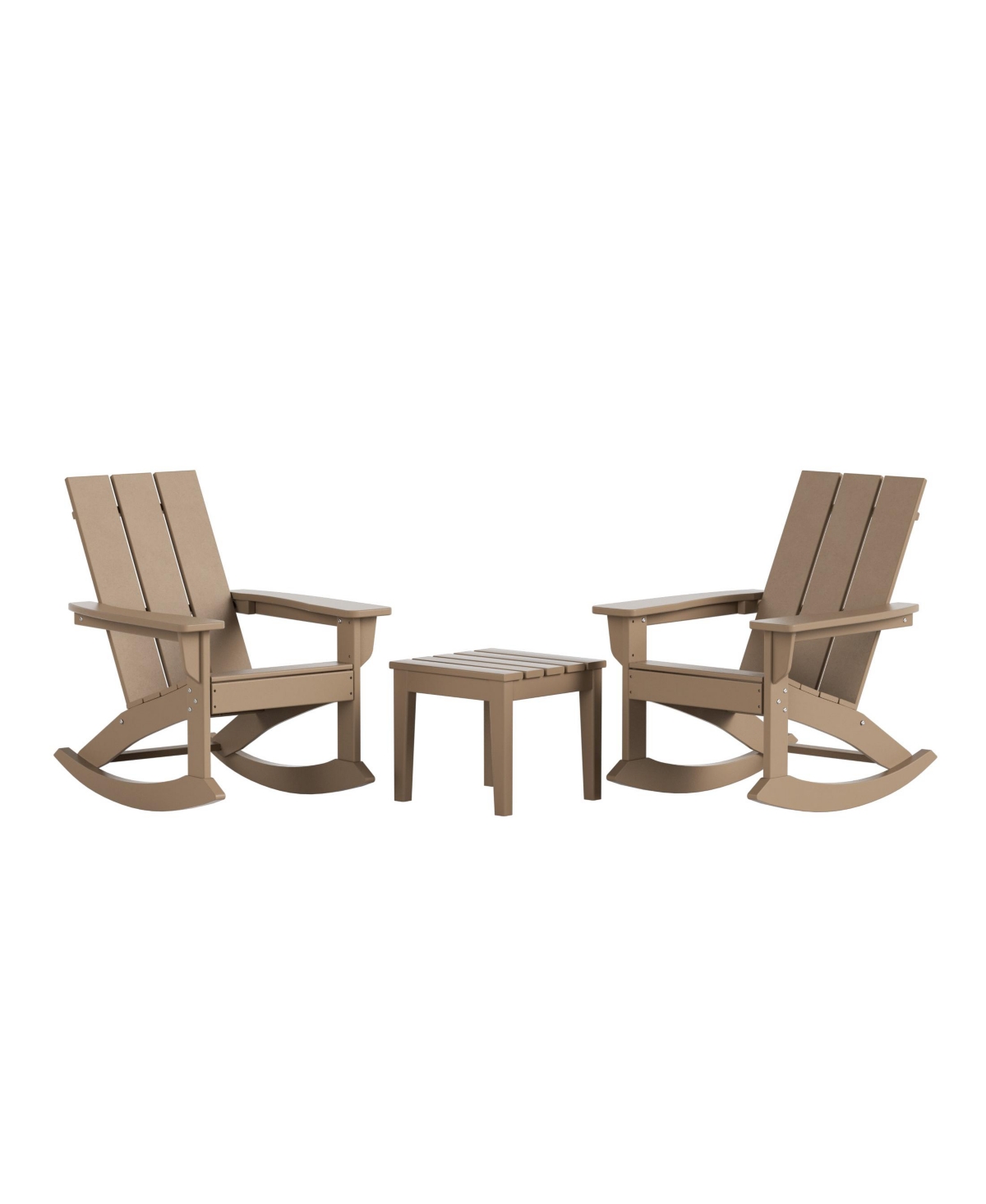 Click here for WestinTrends 3 Piece Set Outdoor Modern Rocking Ch... prices