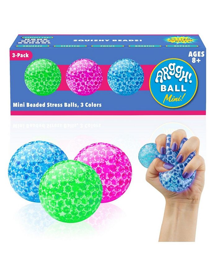 Power Your Fun Arggh Mini Snow Stress Balls for Kids and Adults - Macy's