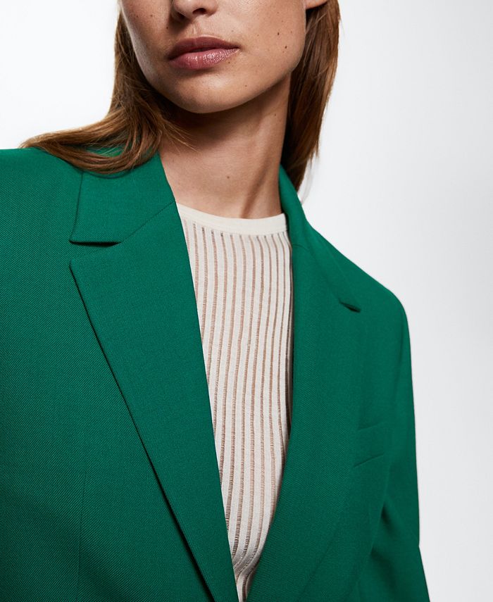 MANGO Women's Suit Blazer - Macy's