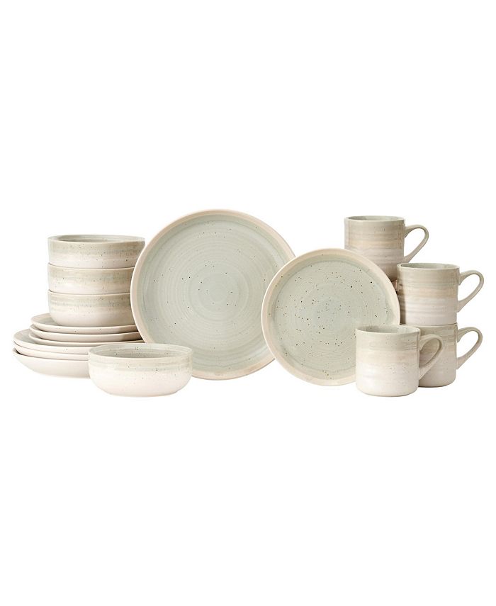 Baum Harlow Dinnerware 16 Piece Set, Service for 4 & Reviews ...