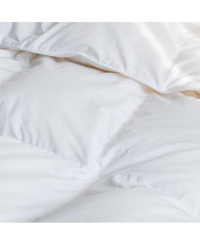 Bokser Home All Season 700 fill Power Luxury White Duck Down Comforter ...