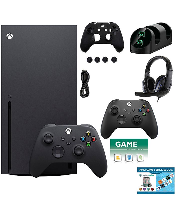 Xbox Series X 1TB Console with Extra Black Controller Accessories Kit ...