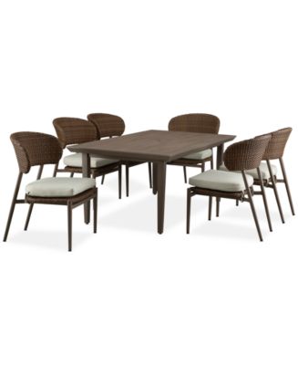 Drew & Jonathan Home CLOSEOUT! Skyview 7pc Outdoor Dining Set - Macy's