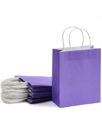 Blue Panda Paper Party Gift Bags with Handles (8 x 10 in, Medium Size ...