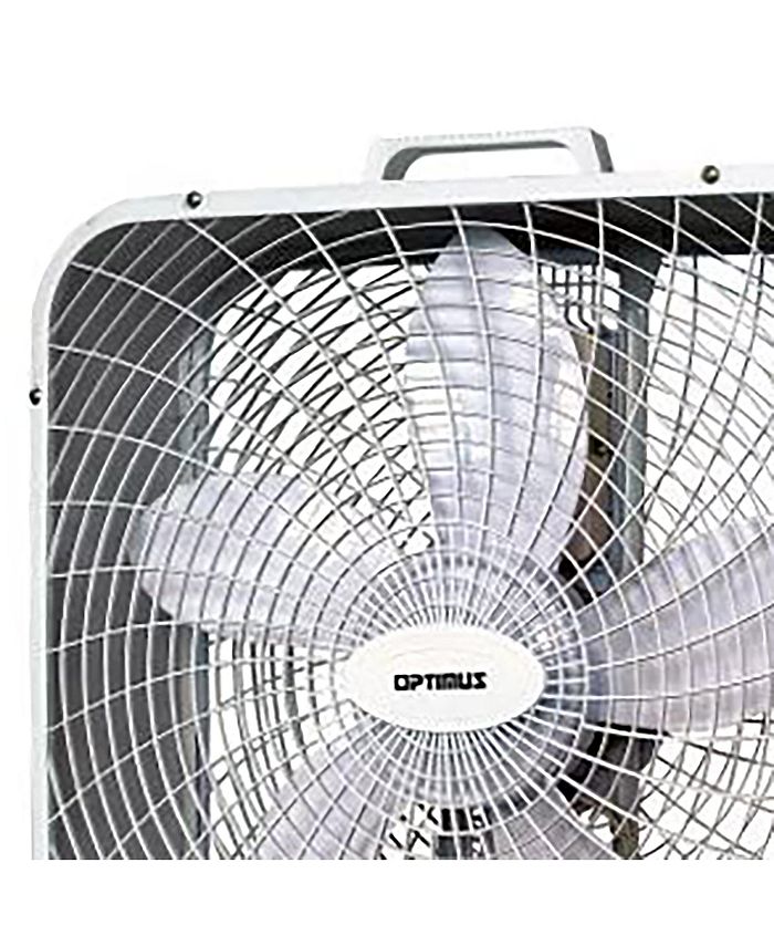 Optimus 20 in. Box Fan - Macy's
