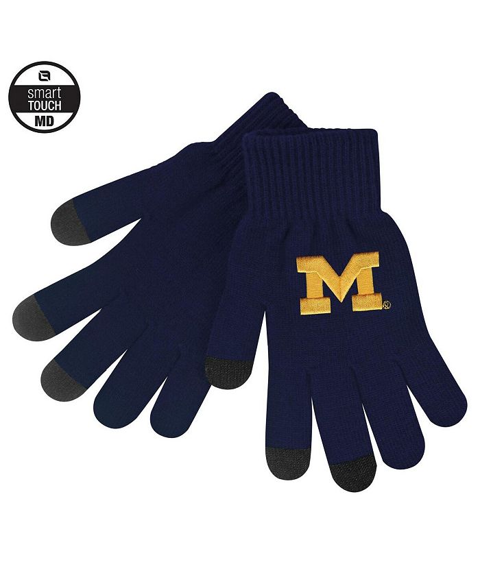 LogoFit Women's Michigan Wolverines iText Gloves - Macy's