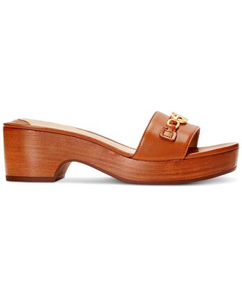 Lauren Ralph Lauren Women's Roxanne Heeled Dress Sandals - Macy's
