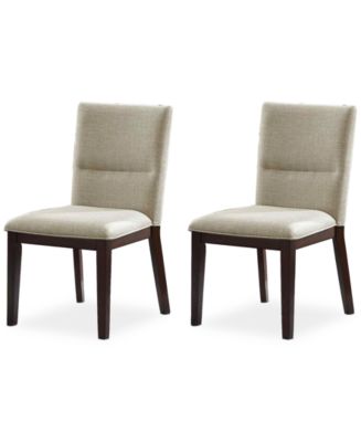 Furniture CLOSEOUT! Amy 2pc Side Chair Set - Macy's