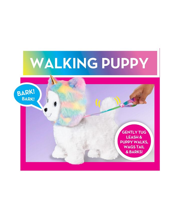 Barbie Walking Puppy Set, 10 Piece - Macy's