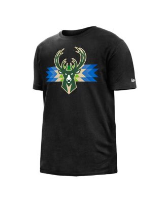 Men's New Era Black Milwaukee Bucks 2022/23 City Edition Big and Tall T ...