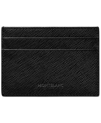 Montblanc Sartorial Leather Card Holder - Macy's