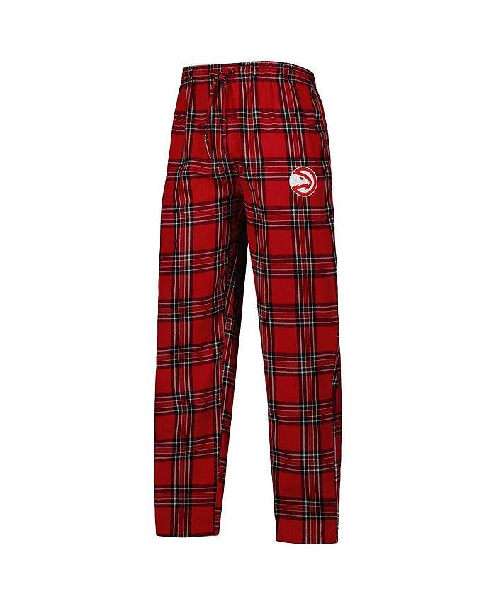 Concepts Sport Men's Red, Black Atlanta Hawks Badge T-shirt and Pajama ...