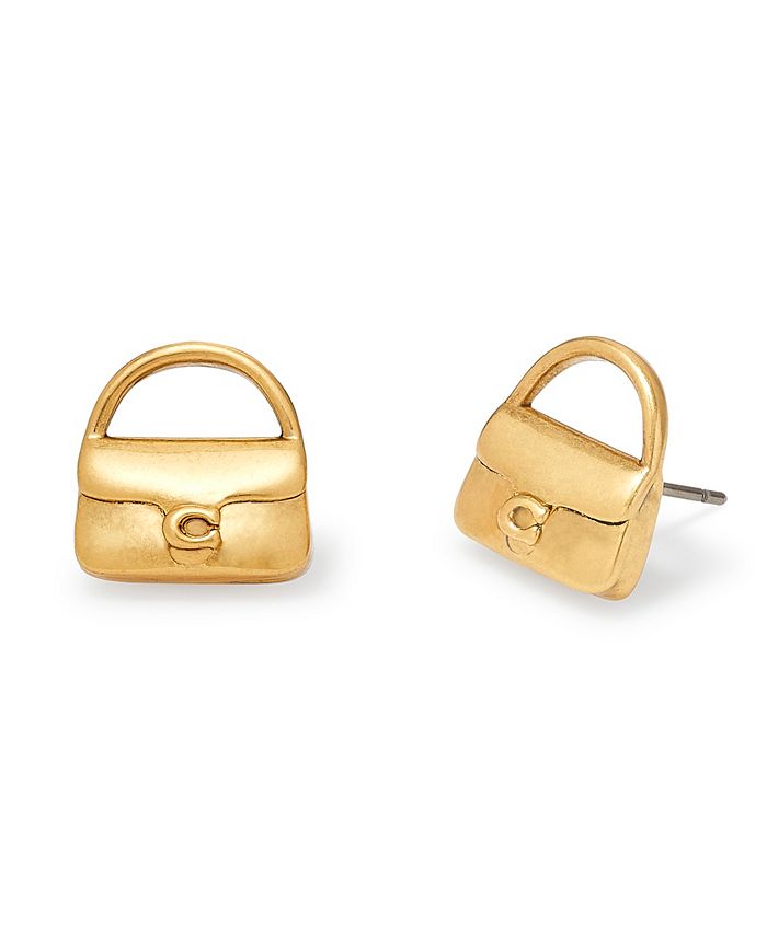 COACH Signature Tabby Stud Earrings - Macy's