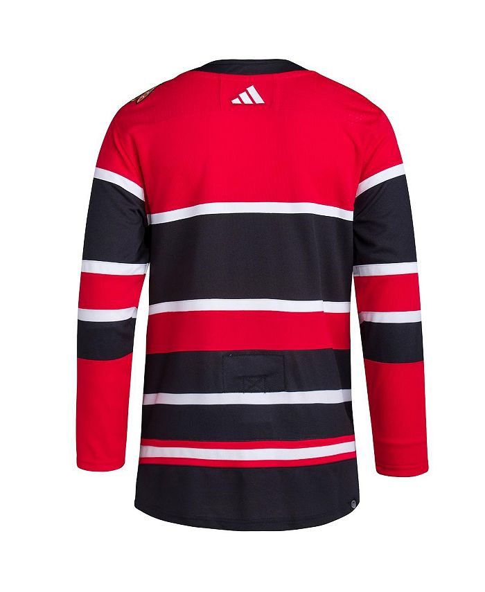 adidas Men's Red Chicago Blackhawks Reverse Retro 2.0 Authentic Blank ...