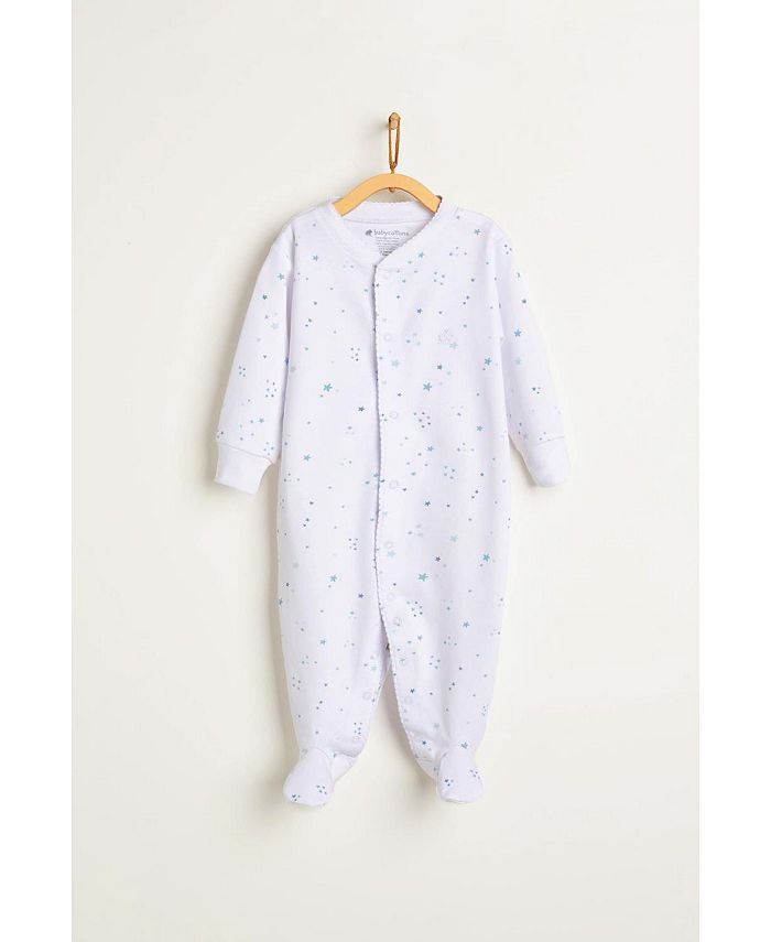 babycottons Premium Peruvian Pima cotton Shine Footed pajama for infant ...