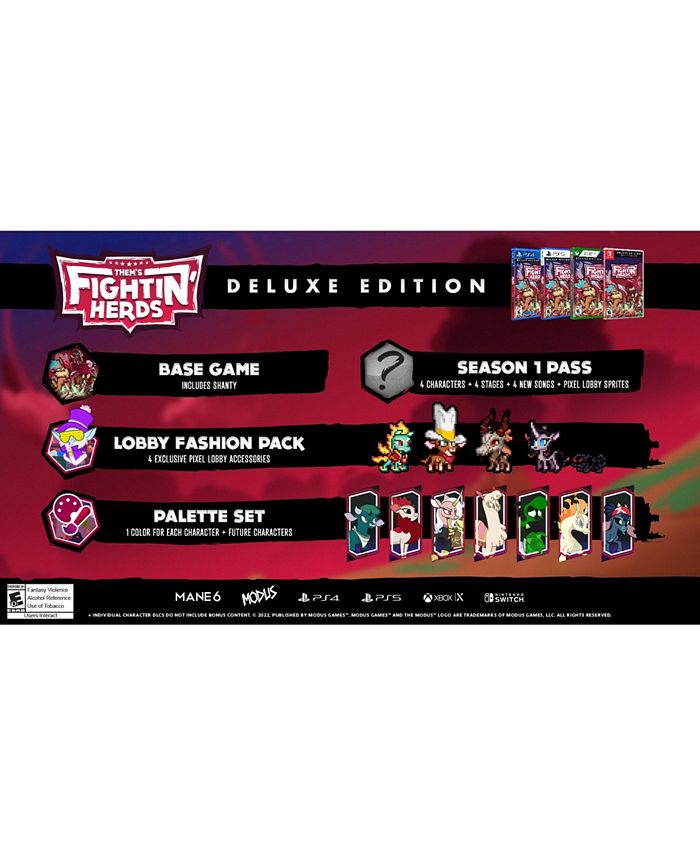 Maximum Games THEM'S FIGHTING HERDS: DELUXE EDITION - PS4 - Macy's