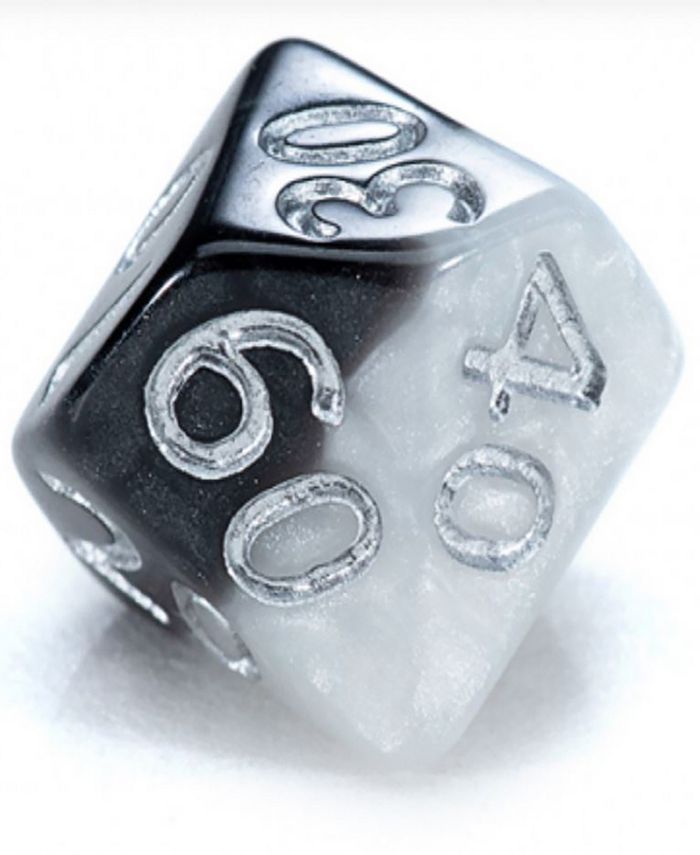 Gatekeeper Games Mighty Tiny Dice Yin Yang Gate Keeper Games Roleplaying Dice 7 Piece Set - Macy's