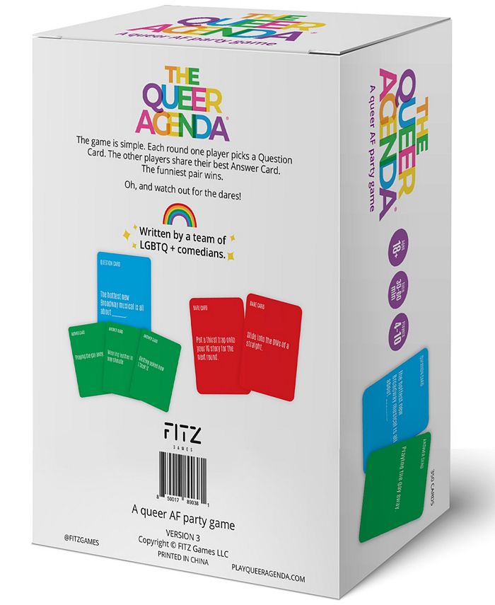 The Queer Agenda Fitz Card Game - Macy's
