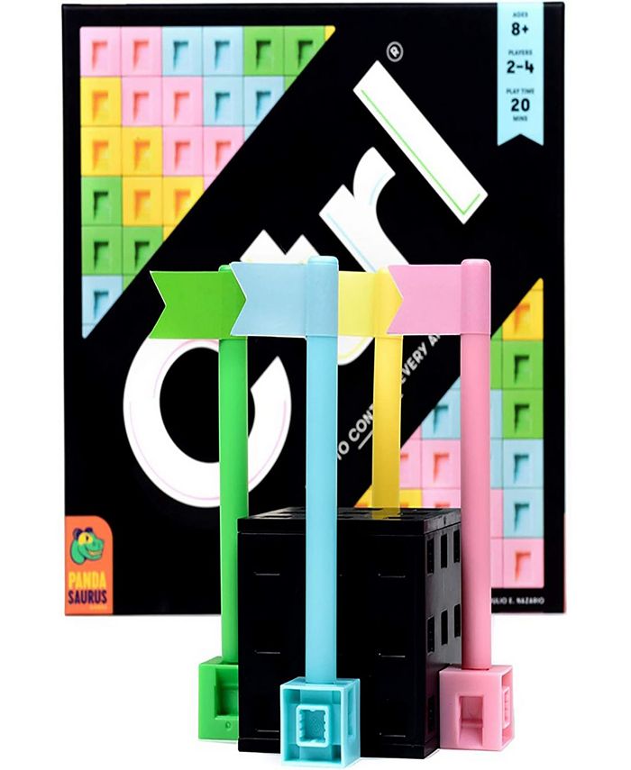 Pandasaurus Games Ctrl Family-Friendly Cube Building Game 86 Piece Set ...