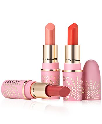 MAC 3-Pc. Taste Of Bubbly Mini Lipstick Set & Reviews - Makeup - Beauty ...
