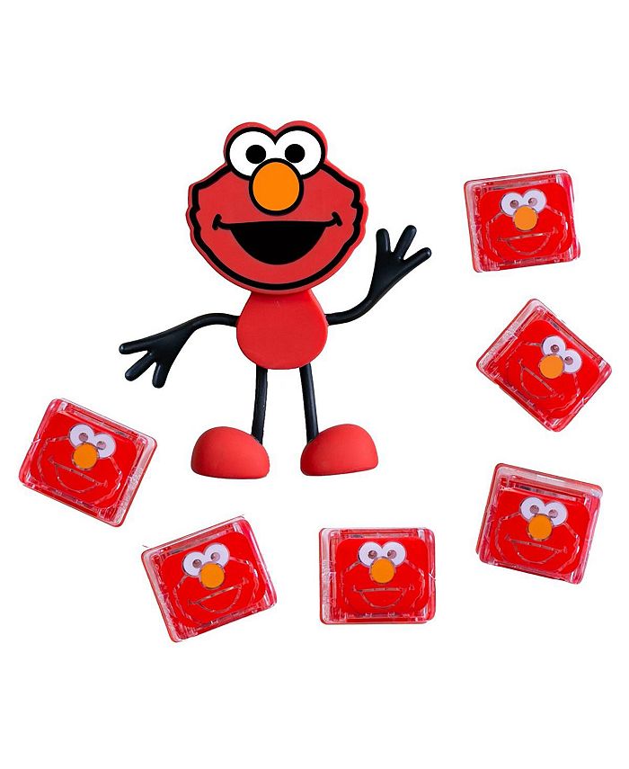 Glo Pals Sesame Street Character Elmo & 6 Light Up Water Cubes - Macy's