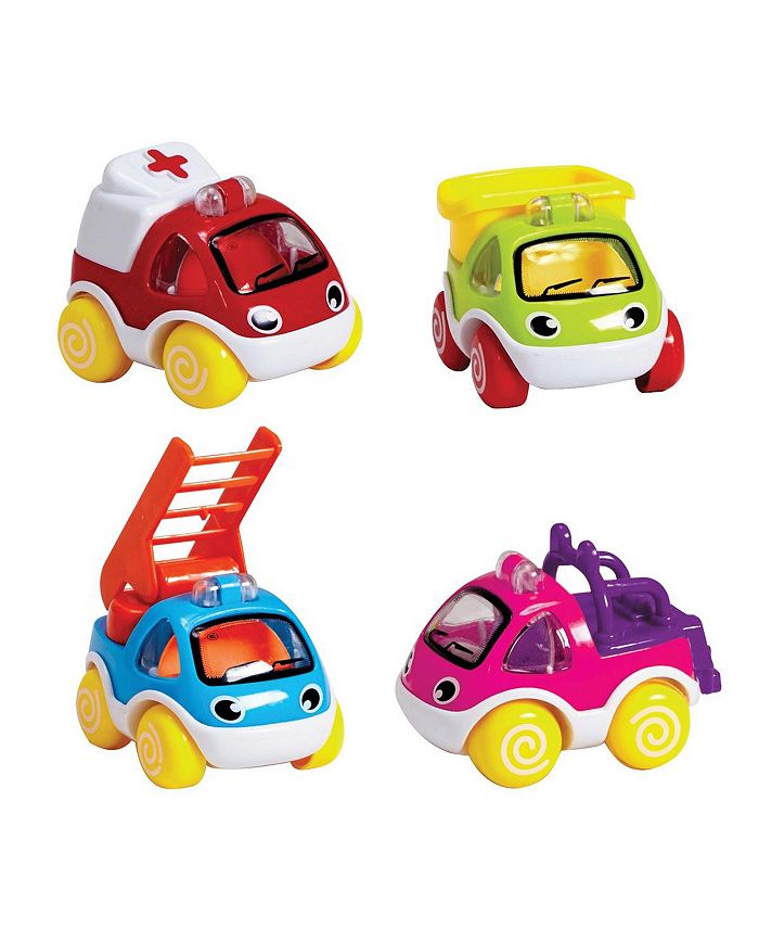 Edushape Mighty Mini Vehicles - Set of 8 - Macy's