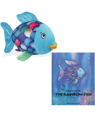 Yottoy Rainbow Fish Plush and Hard Back Book Set - Macy's