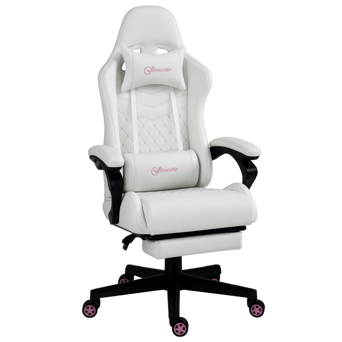 Click here for Vinsetto Racing Gaming Chair w/ Padded Arms  Pu Le... prices