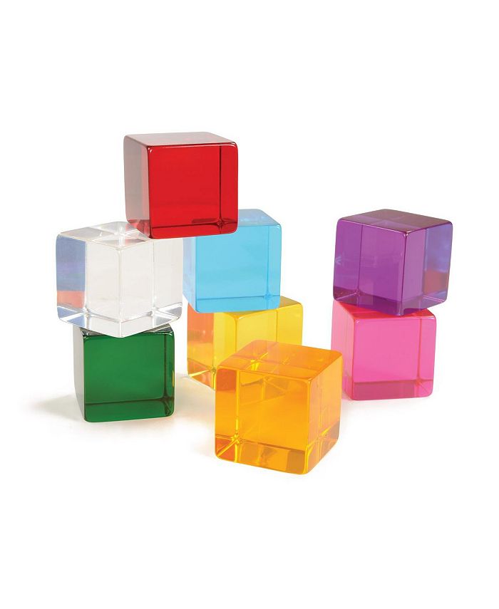 TickiT Sensory Perception Cubes in Translucent Cubes - Set of 8 - Macy's